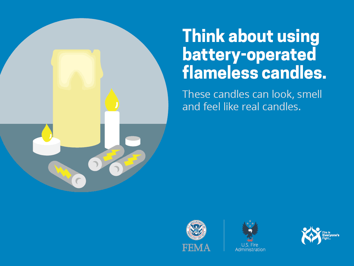 Candle Fire Safety – Middleway Volunteer Fire Company